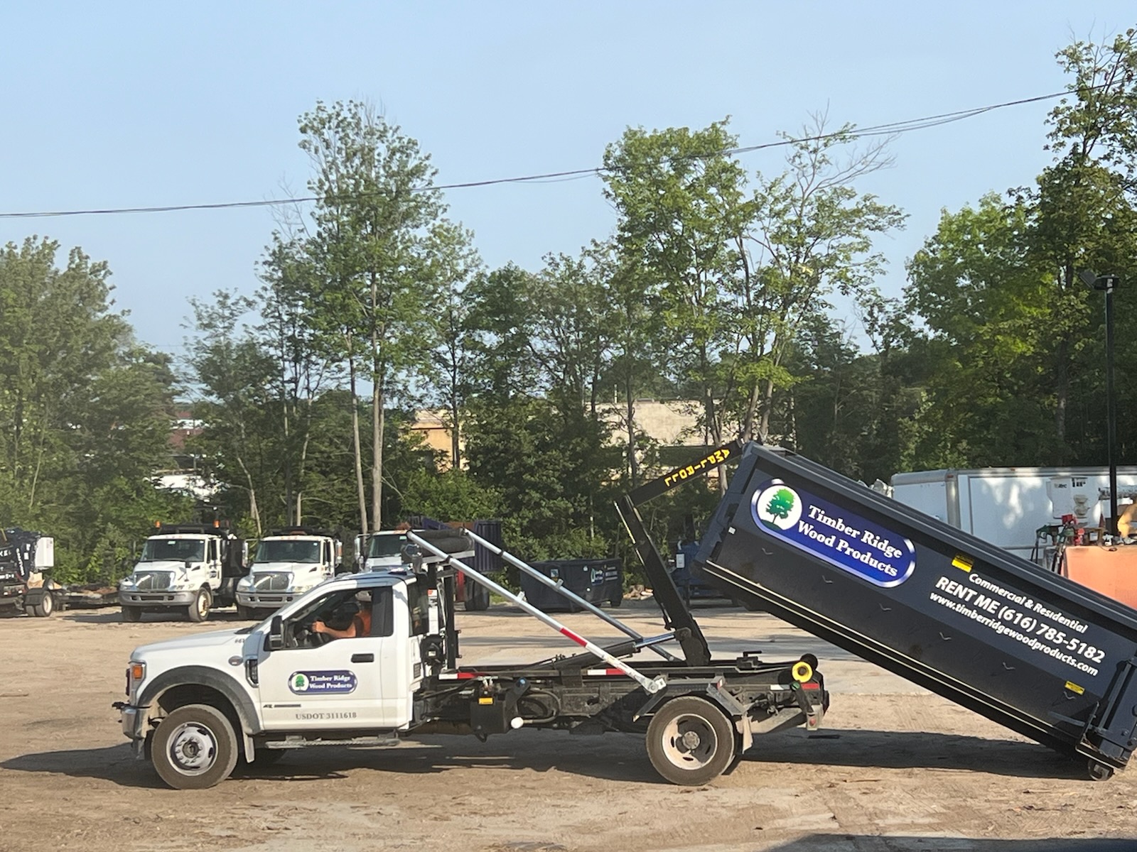 Dumpster Container Rental | Timber Ridge Wood Products | Your Local ...